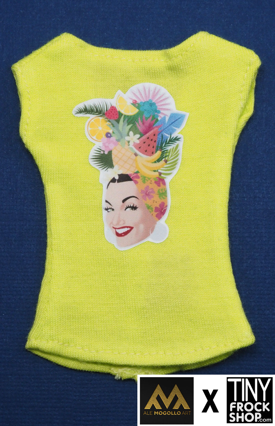 12" Fashion Doll Carmen Tee by Alejandro Mogollo Art