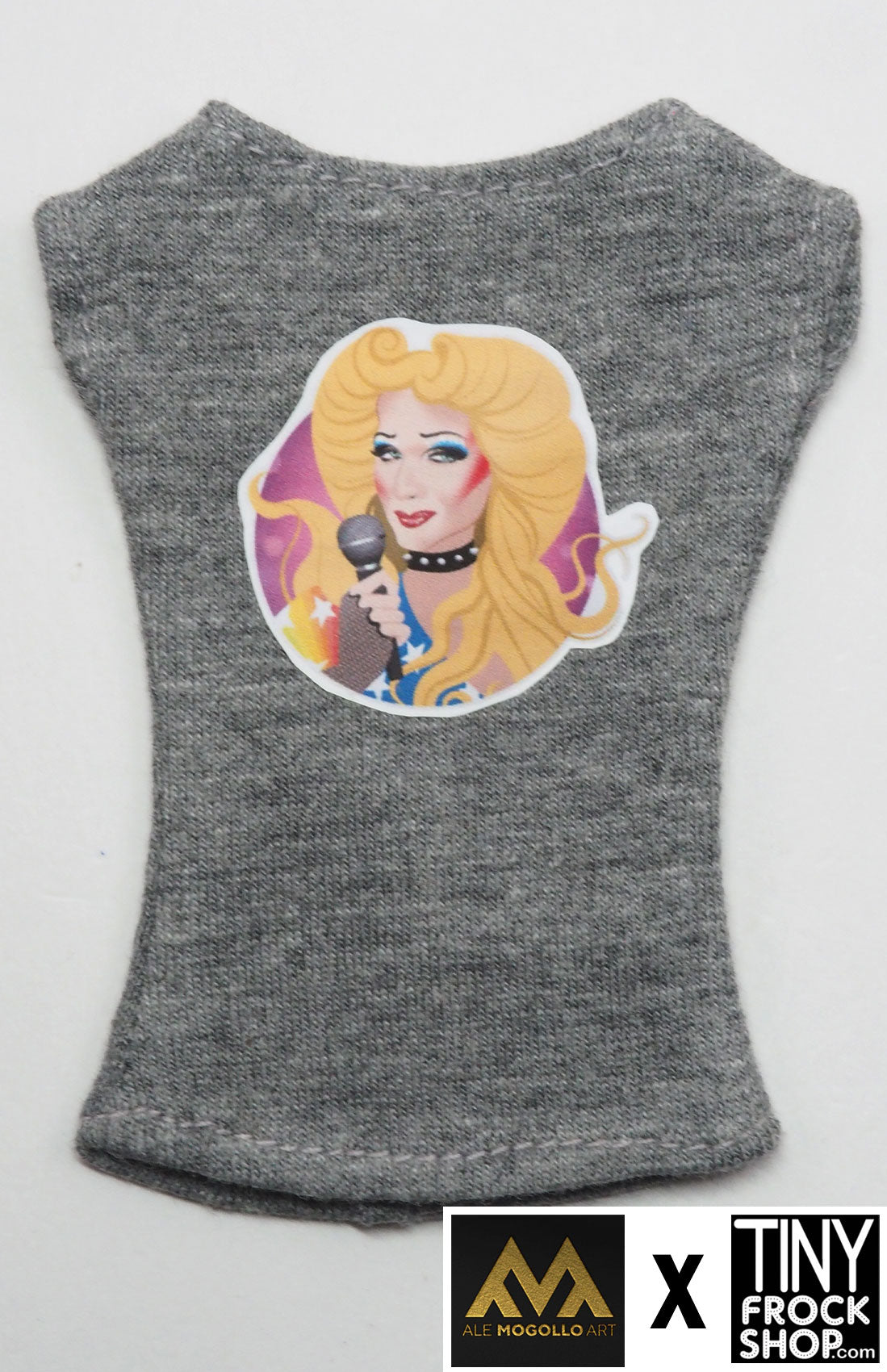 12" Fashion Doll Hedwig Tee by Alejandro Mogollo Art