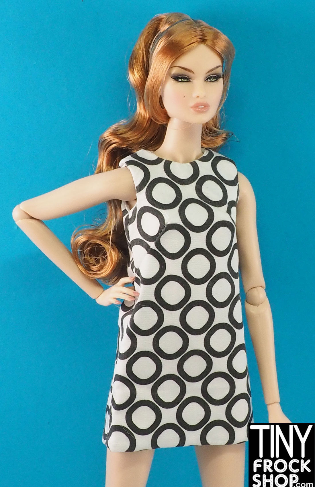 Integrity Chain Reaction Ginger Geo Shift Dress