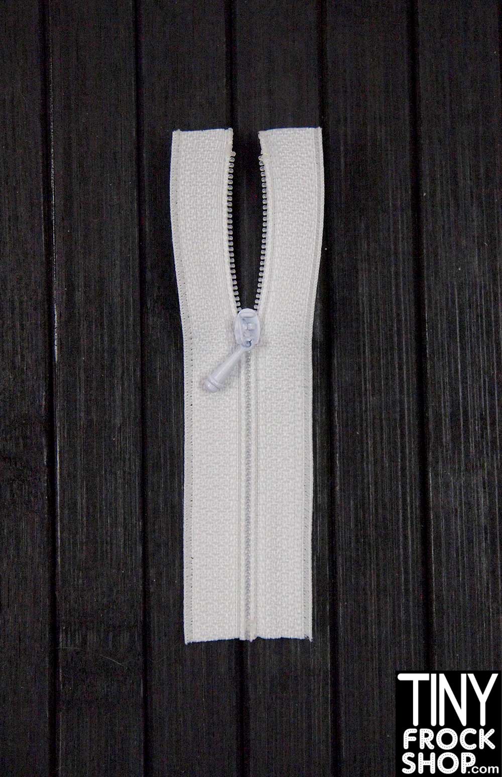 12" Fashion Doll High Quality Tiny Close Ended Nylon Doll Zippers - Si